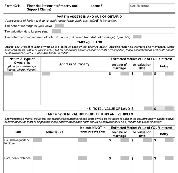 Navigating Financial Disclosure in Family Law Part 2